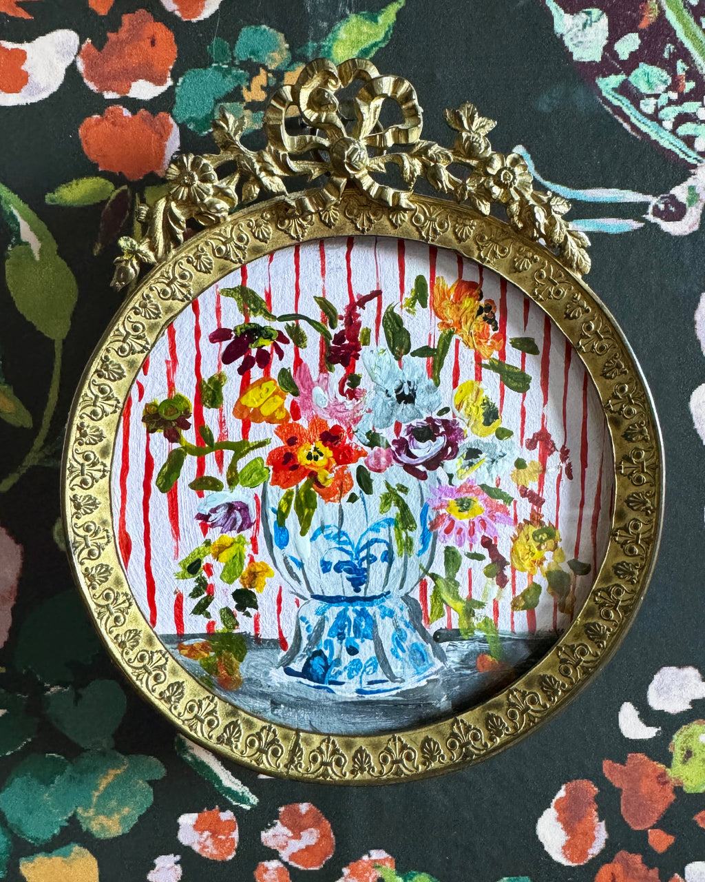 "Sabrina" Bouquet - Original Art Mini – Bari J. Designs