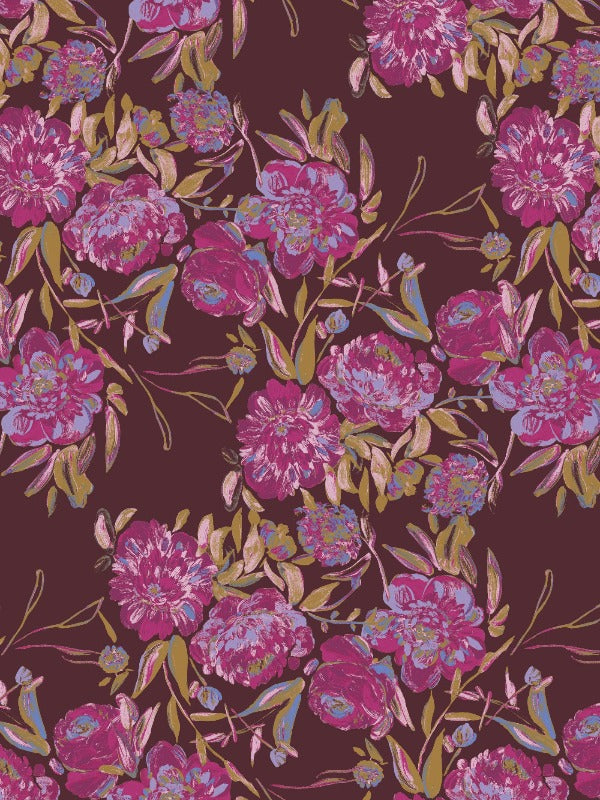 Violet • Floral Art Print – Bari J. Designs